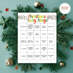 Printable Christmas Music Bingo with Free Spotify Playlist - Marley ...
