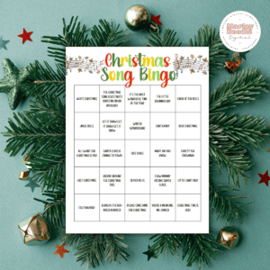 Printable Christmas Music Bingo with Free Spotify Playlist - Marley ...