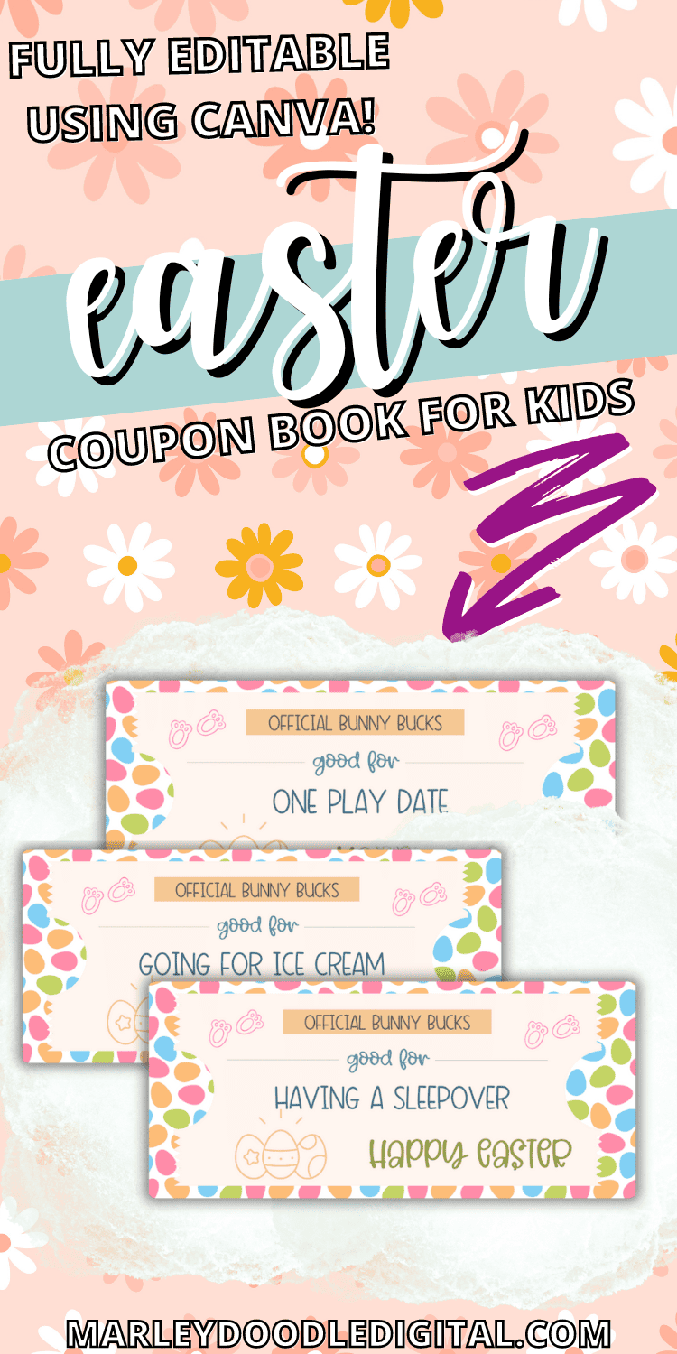 Printable Official Bunny Bucks (Great Easter Egg Fillers) - Marley ...