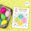 Free Printable Kids Easter Cootie Catcher (Jokes + Blanks) - Marley ...