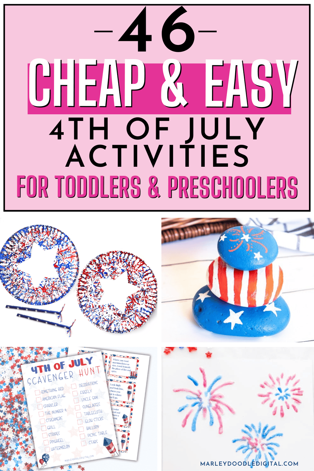 46 Fun & Easy 4th of July Activities and Crafts for Toddlers - Marley ...