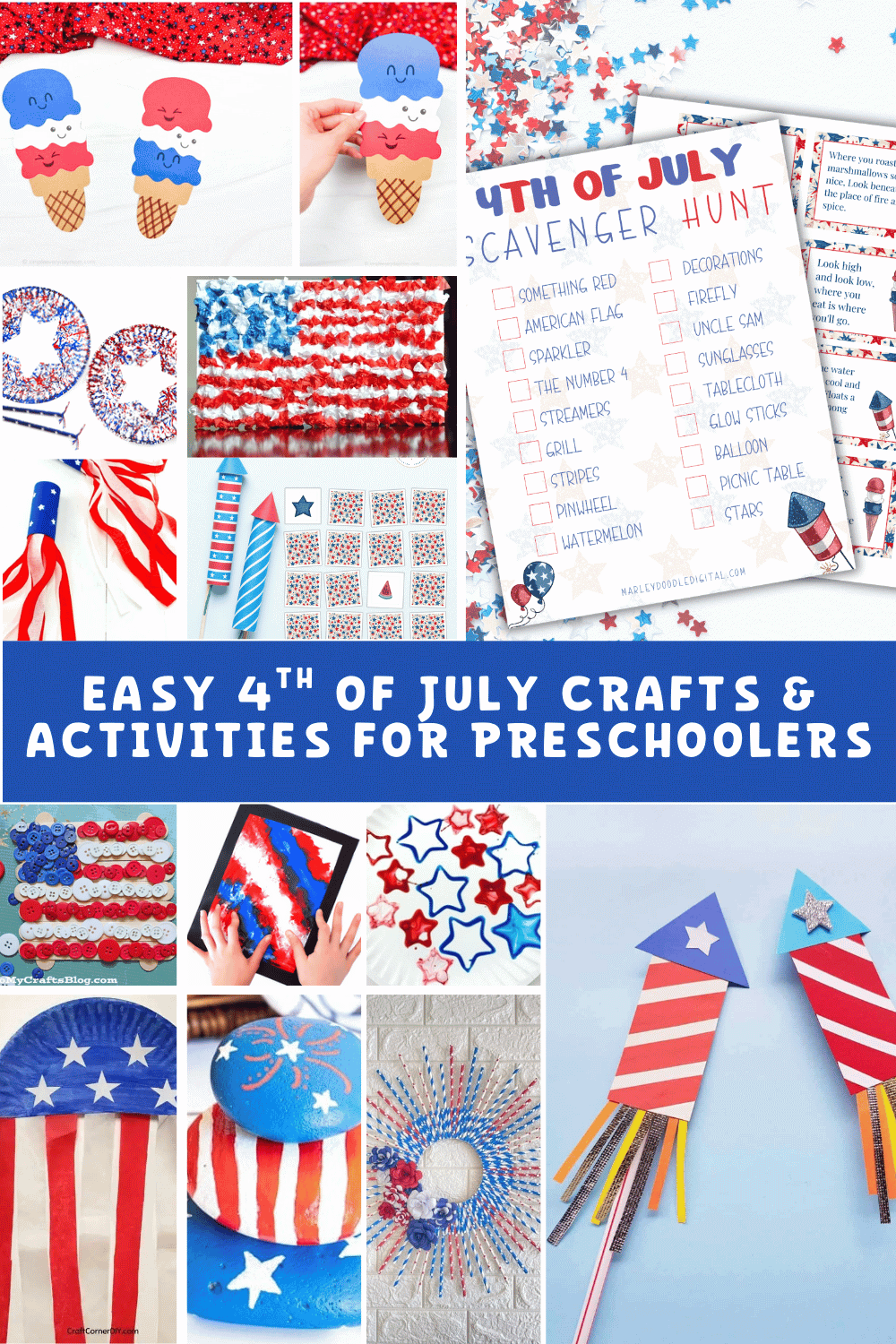 46+ Fun & Easy 4th of July Activities and Crafts for Toddlers - Marley ...