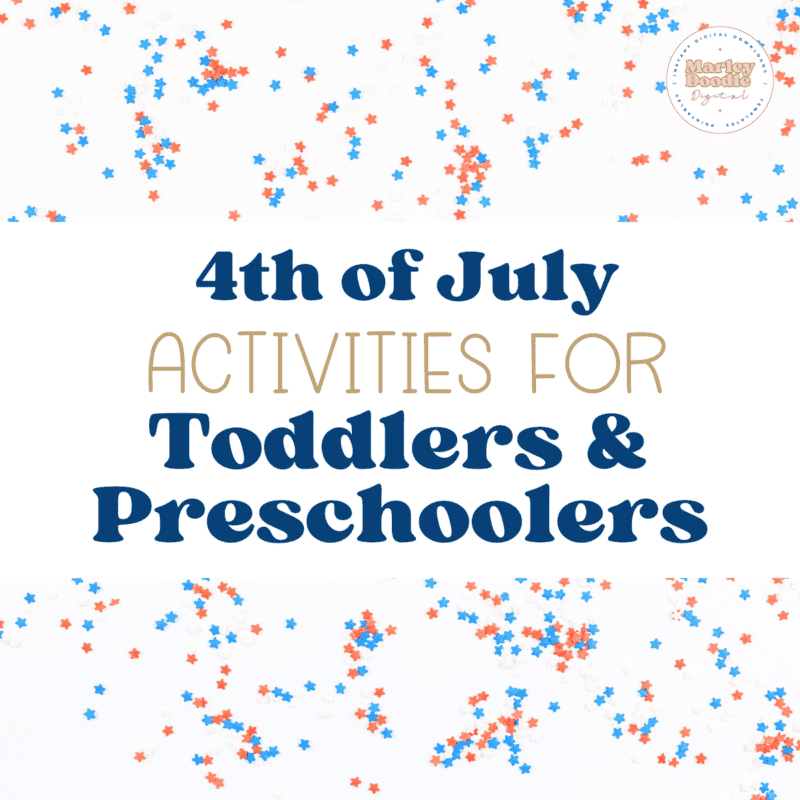 July Monthly Calendar Printables - Marley Doodle Digital