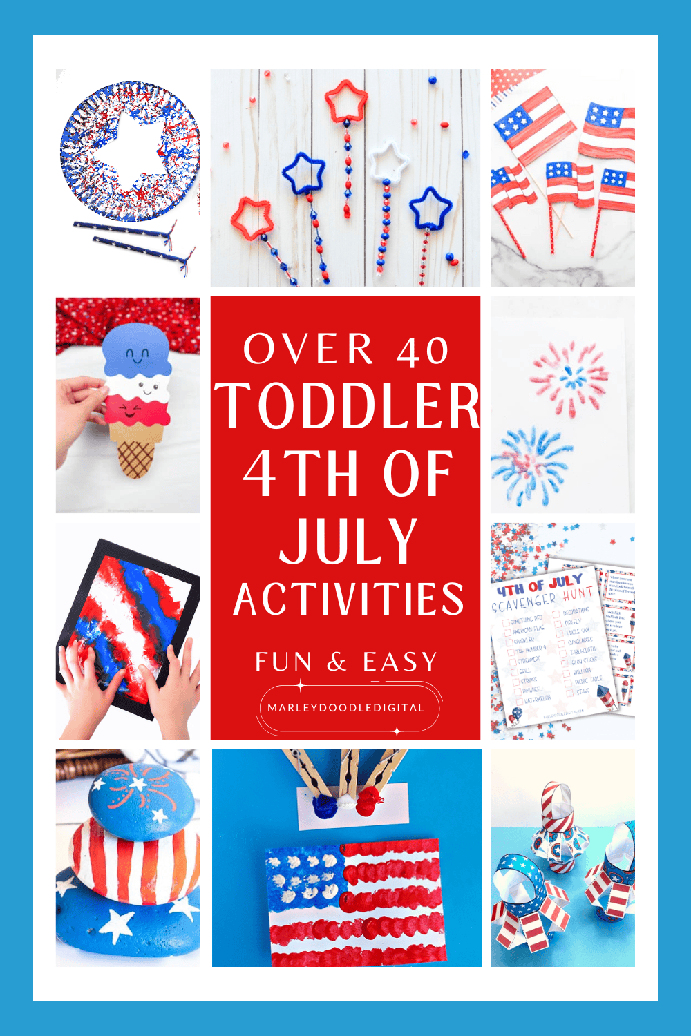 46+ Fun & Easy 4th of July Activities and Crafts for Toddlers - Marley ...