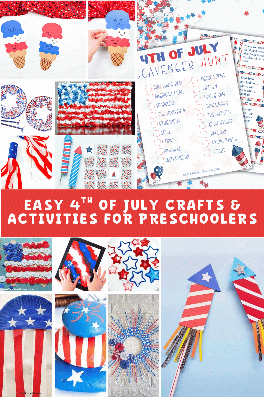 46+ Fun & Easy 4th of July Activities and Crafts for Toddlers - Marley ...