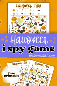 Not So Spooky Kids Halloween I Spy Game (Free Printable) - Marley ...