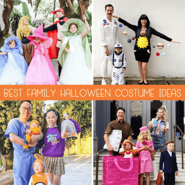 90+ Fun Halloween Family Costume Ideas - Best Ever! - Marley Doodle Digital