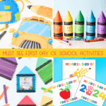 22+ First Day of School Activities for Toddlers, Preschool & Kinder ...