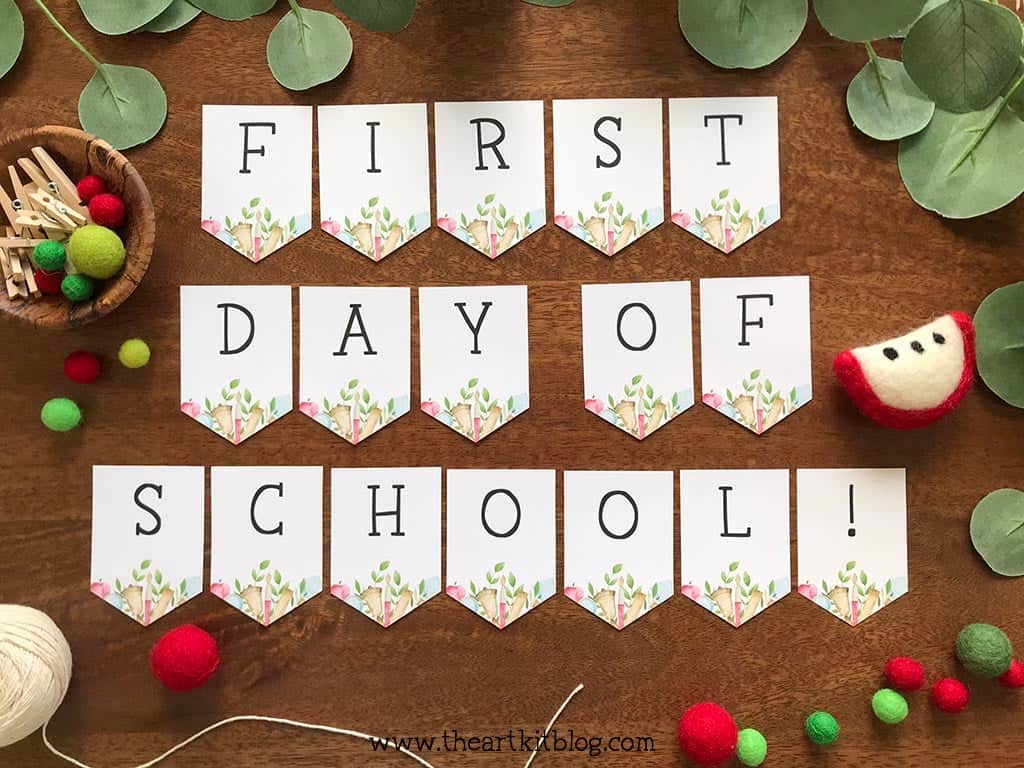 18 Totally Free Printable Back to School Banners - Marley Doodle Digital