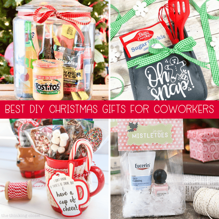 63 Best DIY Christmas Gifts for Coworkers (Best Easy Ideas!) - Marley ...