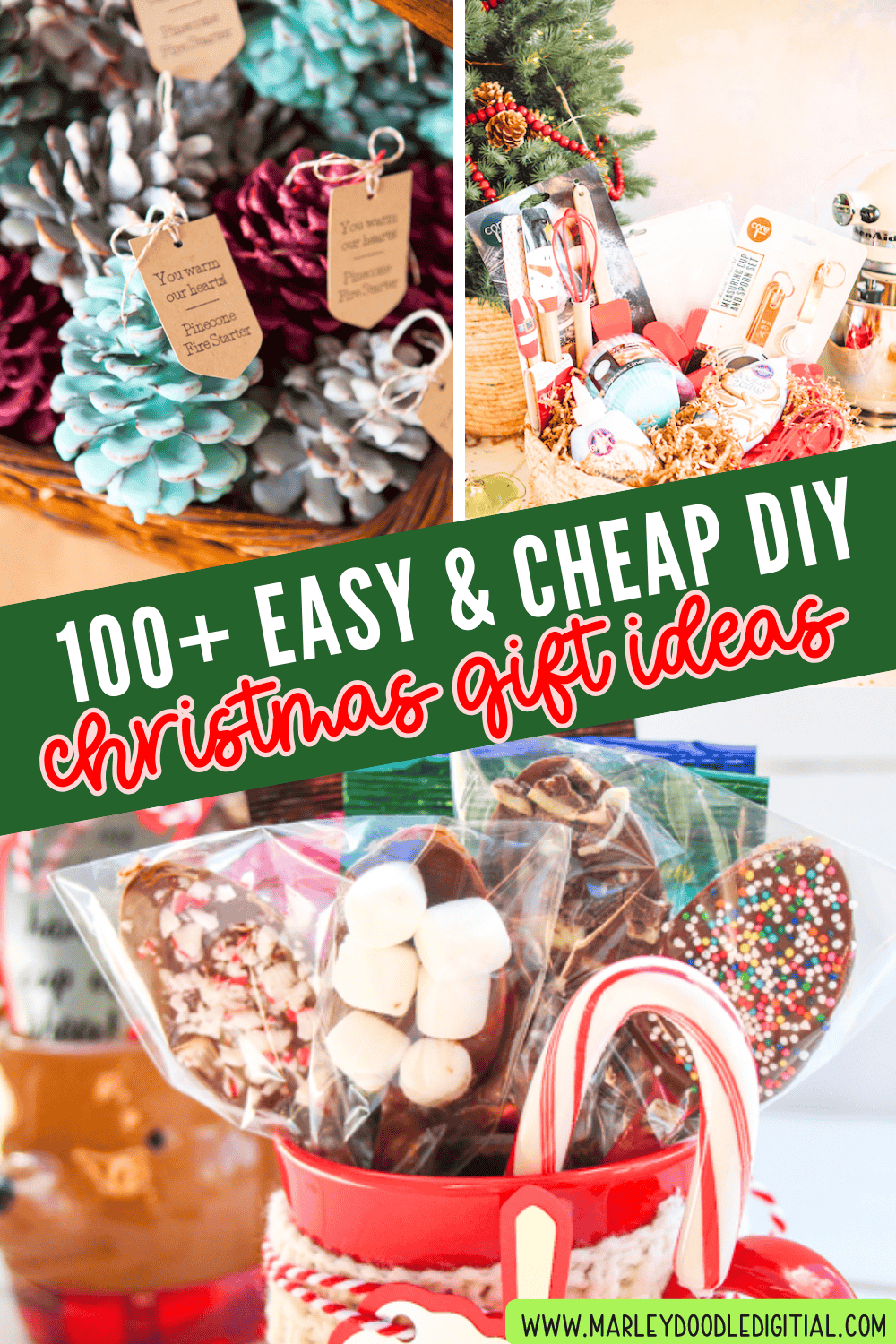 119 Easy Homemade DIY Christmas Gifts To Make Now! - Marley Doodle Digital