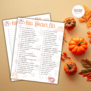 Best Fun Fall Bucket List Ideas+Activities (Free Printable!) - Marley ...