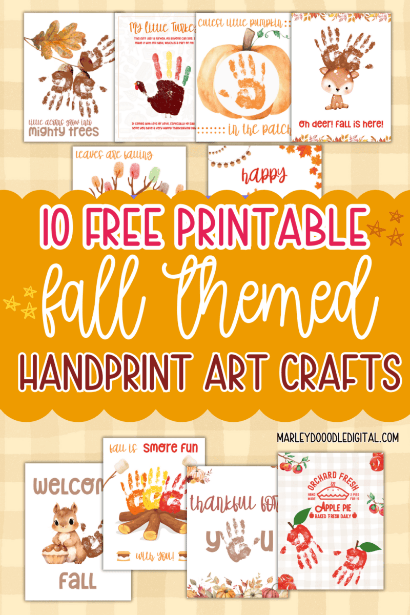 26+ *Cheap* & Easy Fall Crafts for Kids - Marley Doodle Digital