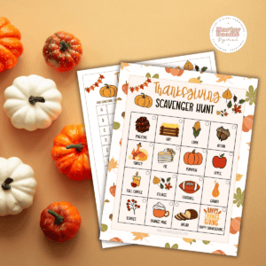 2 Fun and Free Thanksgiving Scavenger Hunt Printables - Marley Doodle ...