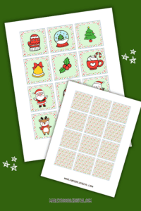 Fun Christmas Memory Matching Game for Kids -Free Printable! - Marley ...