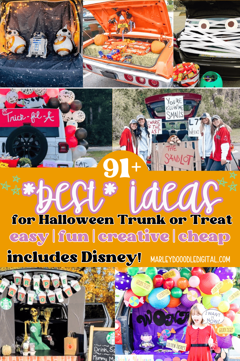 94 Festive Trunk or Treat Ideas for Cars, Trucks, & SUVs! - Marley ...