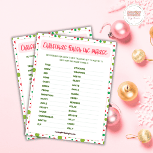 Fun Christmas Finish the Phrase Game (Free Printable!) - Marley Doodle ...