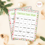 Free Printable Christmas Lights Bingo Scavenger Game - Marley Doodle ...