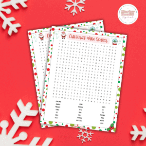 Fun Christmas Word Search Puzzle for Kids (Free Printable) - Marley ...