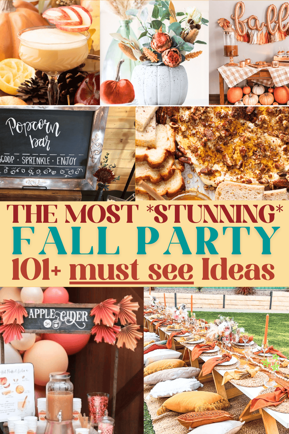 101+ Must See Fall Party Ideas for This Year! - Marley Doodle Digital