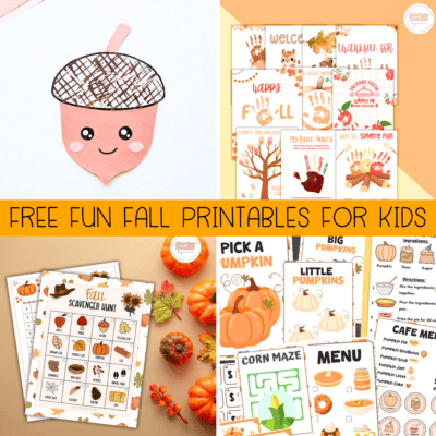 37+ Free Fall Printables for Kids(Worksheets,Crafts + More!) - Marley ...