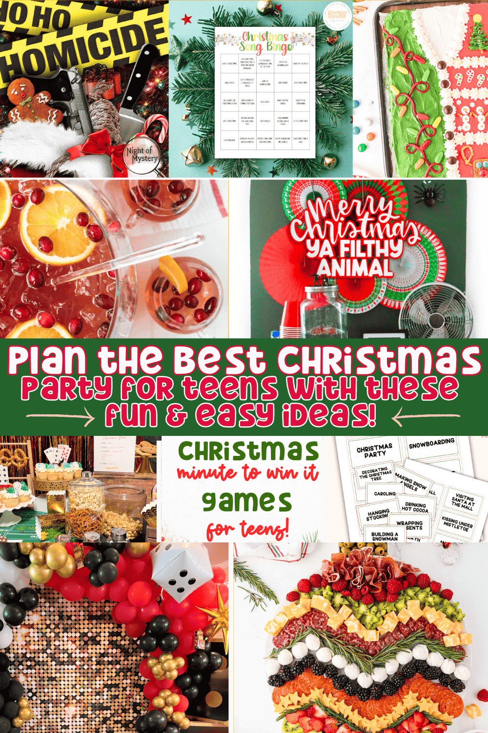 37+ Fun Christmas Party Ideas for Teens (Games, Food, + More!) - Marley ...