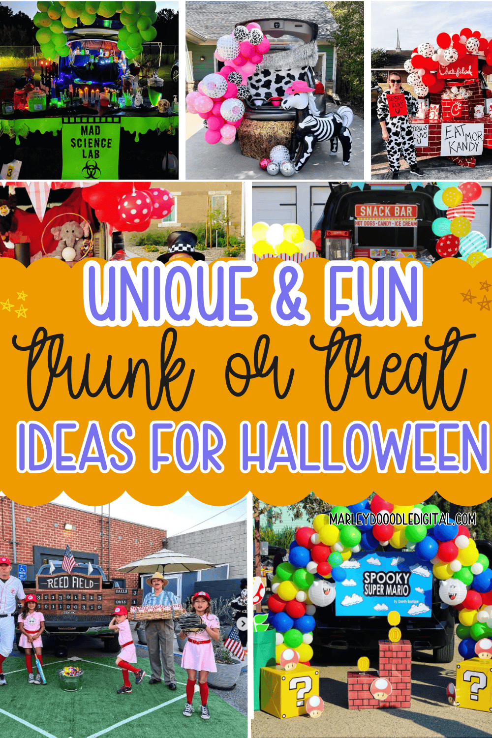 94 Festive Trunk or Treat Ideas for Cars, Trucks, & SUVs! - Marley ...