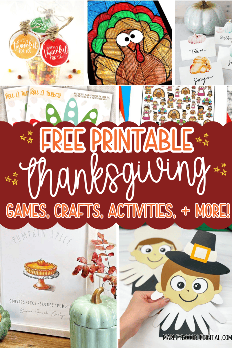 73 Free Thanksgiving Printables -Games, Activities, Signs + More ...