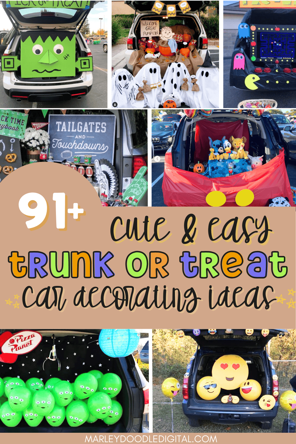 94 Festive Trunk or Treat Ideas for Cars, Trucks, & SUVs! - Marley ...