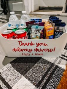 41 Easy Delivery Driver Snack Basket Ideas - Free Printable - Marley ...