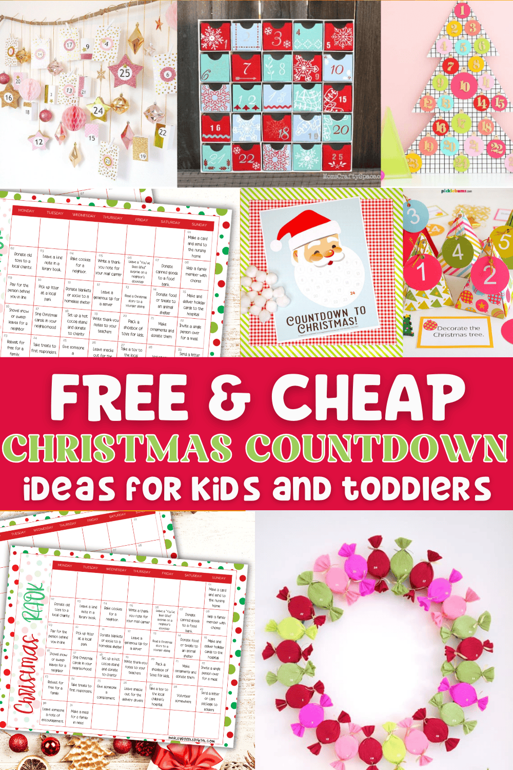 72 Easy and Fun Christmas Countdown Activities - Marley Doodle Digital