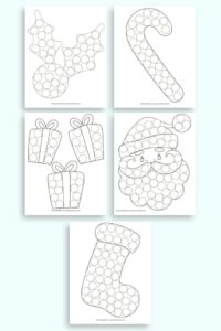 51+ Free Christmas Dot Marker Printables for Kids (No-Prep!) - Marley ...