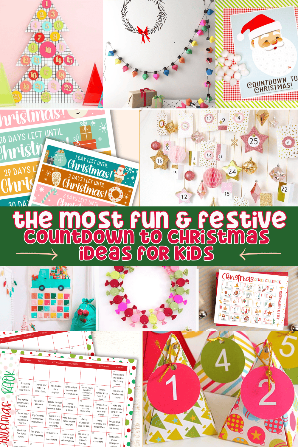 72 Easy and Fun Christmas Countdown Activities - Marley Doodle Digital