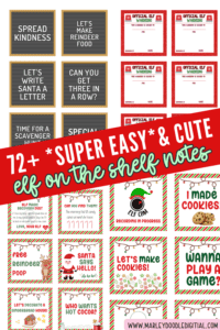 72+ Free Printable Elf Notes - Fun & Easy Ideas! - Marley Doodle Digital
