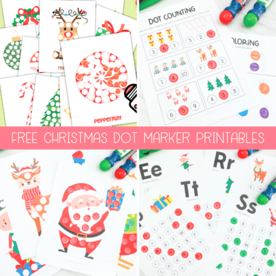 51+ Free Christmas Dot Marker Printables for Kids (No-Prep!) - Marley ...