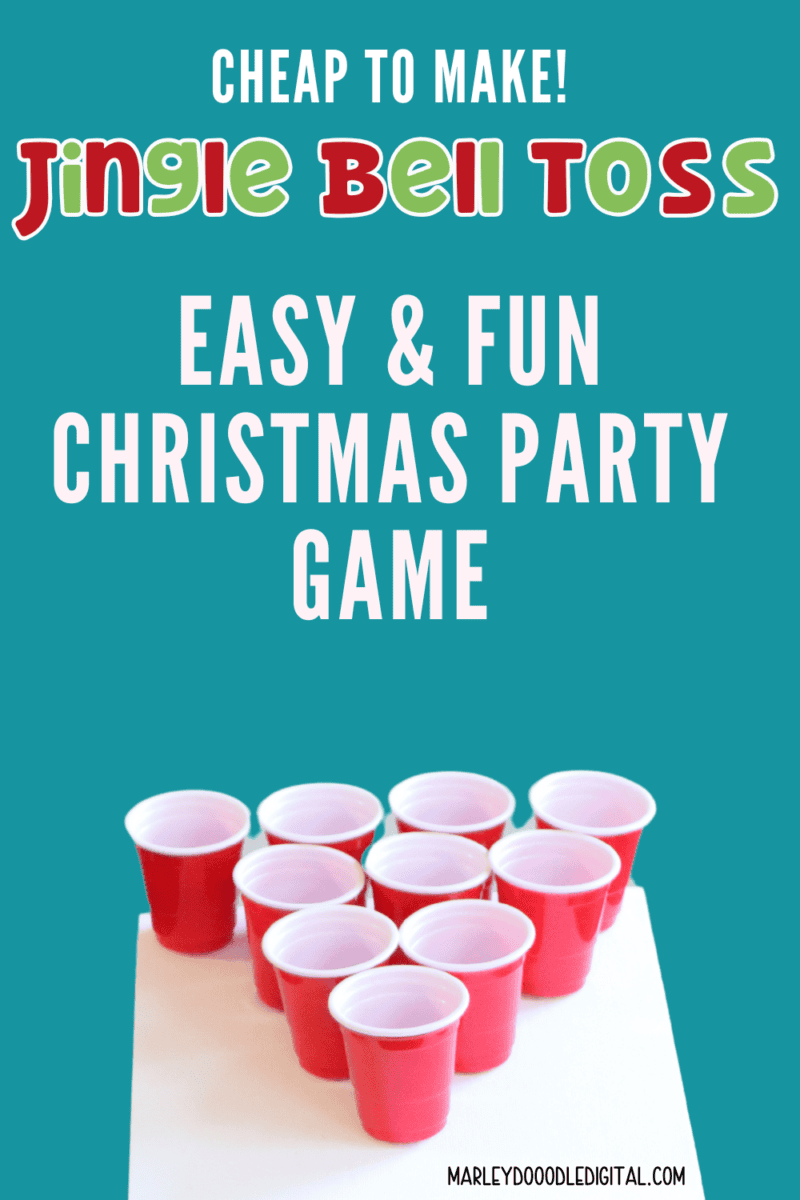 Easy & Fun DIY Jingle Bell Toss Christmas Party Game - Marley Doodle ...