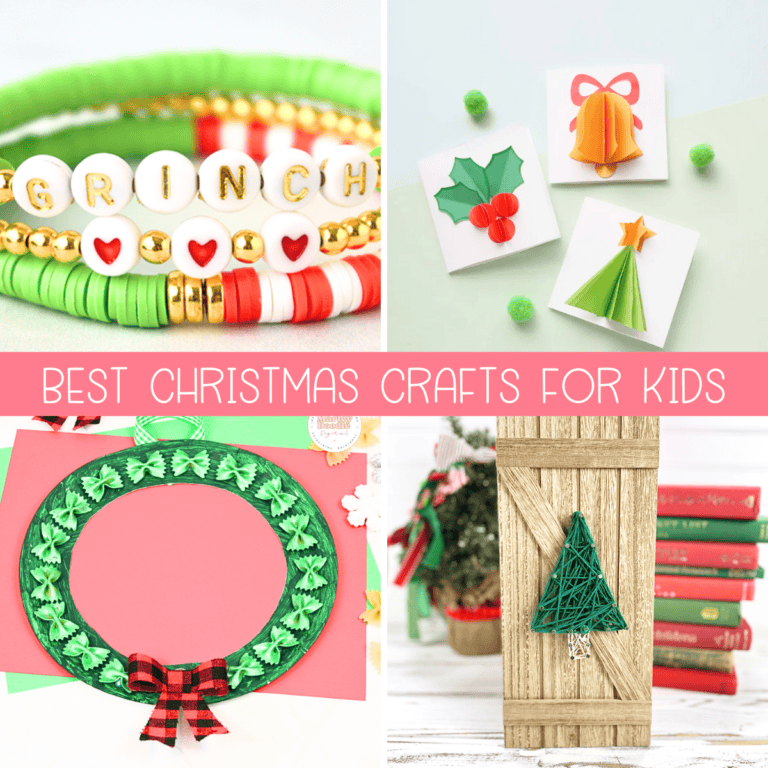36 Cheap & Easy Christmas Crafts for Kids - Marley Doodle Digital