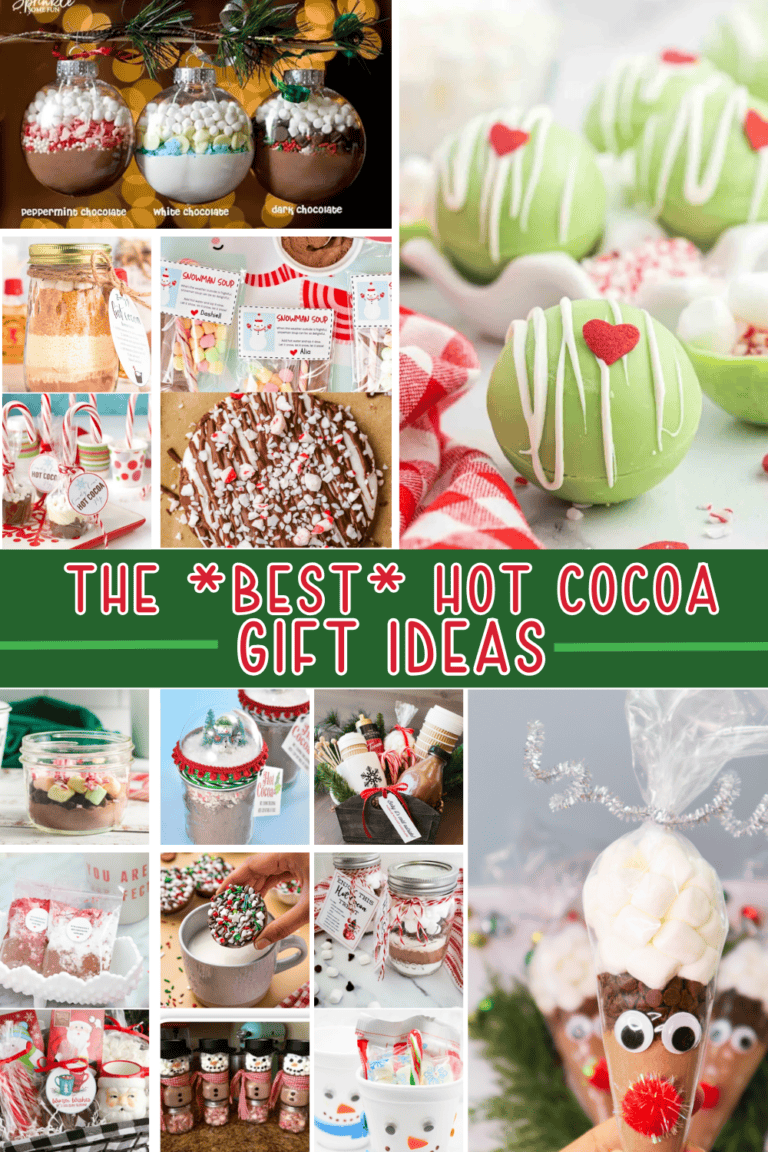 42 Easy Hot Cocoa Gifts for All Occasions! - Marley Doodle Digital