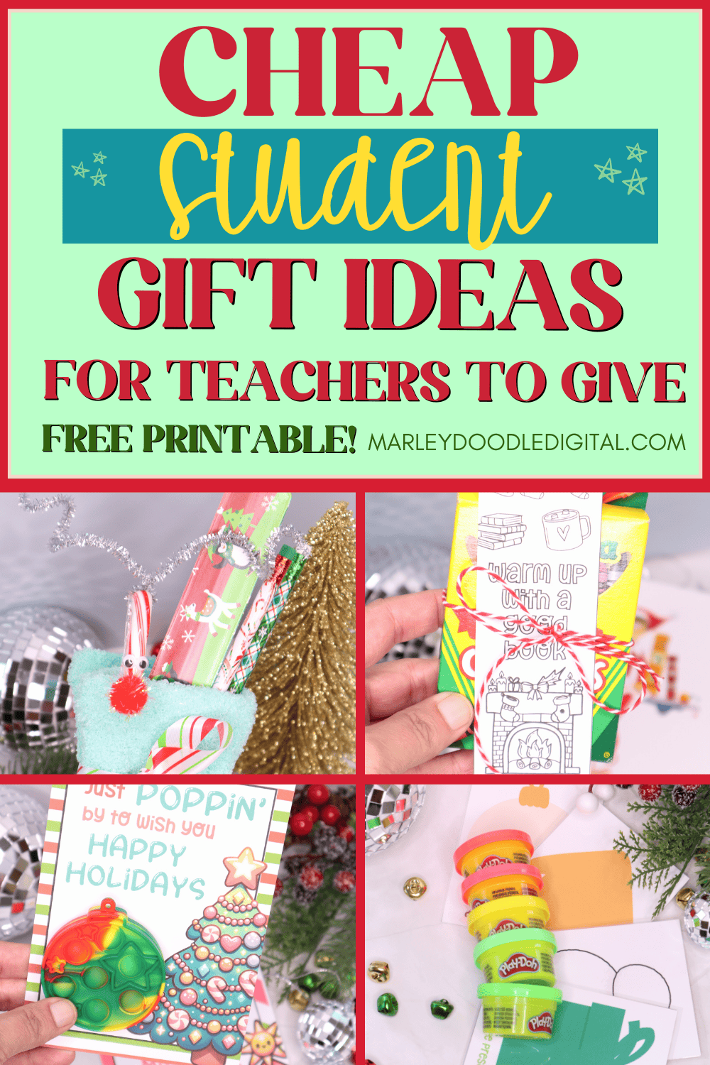 Best Teacher Christmas Gifts for Students and Classmates (Cheap ...