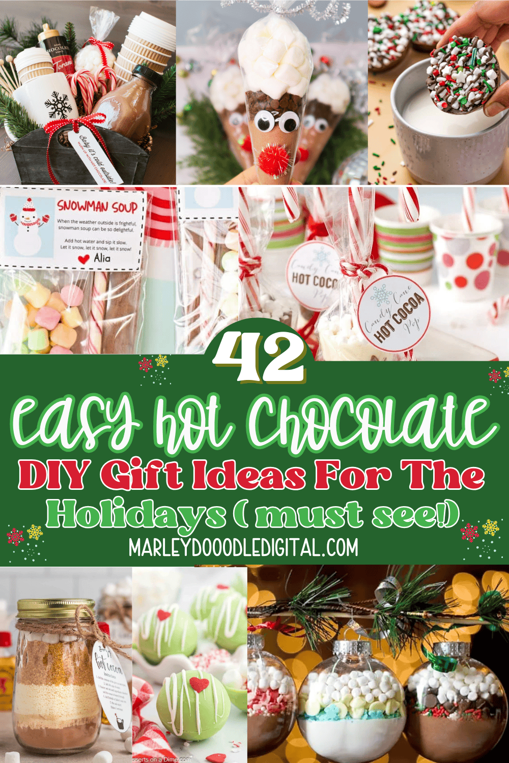 42 Easy Hot Cocoa Gifts for All Occasions! - Marley Doodle Digital