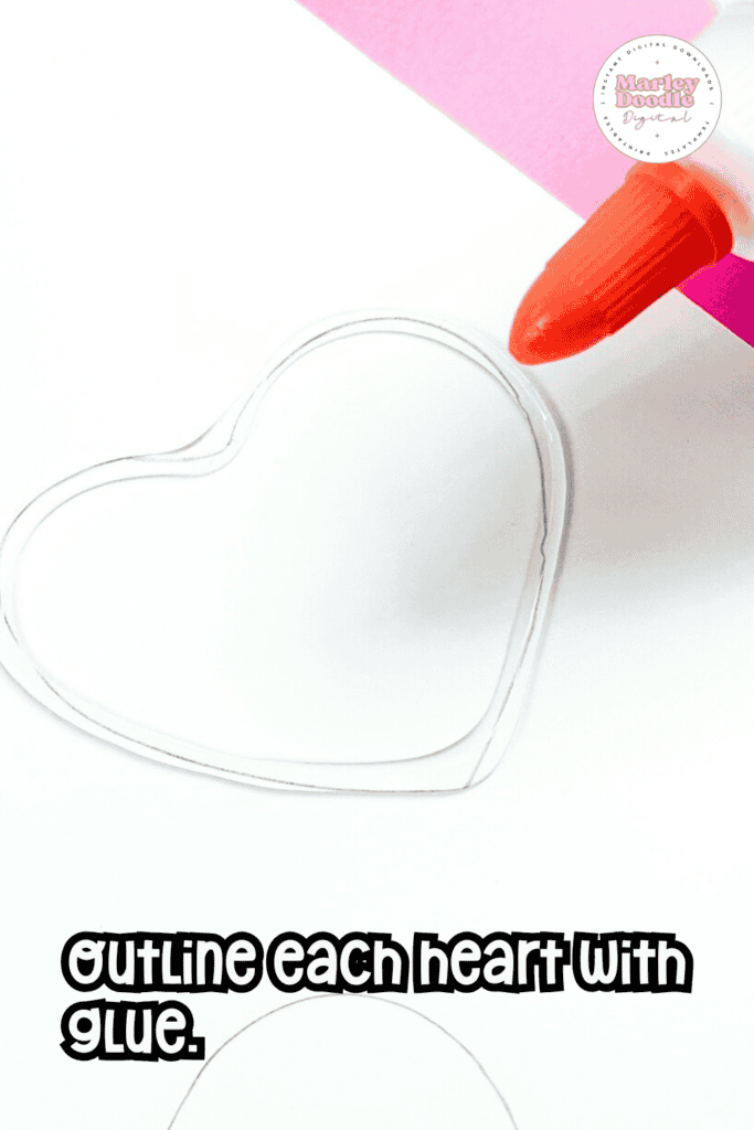 Cute & Fun Salt Painted Hearts (Easy Valentine Craft) - Marley Doodle ...