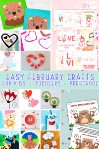 21+ Festive February Crafts for Kids - Marley Doodle Digital