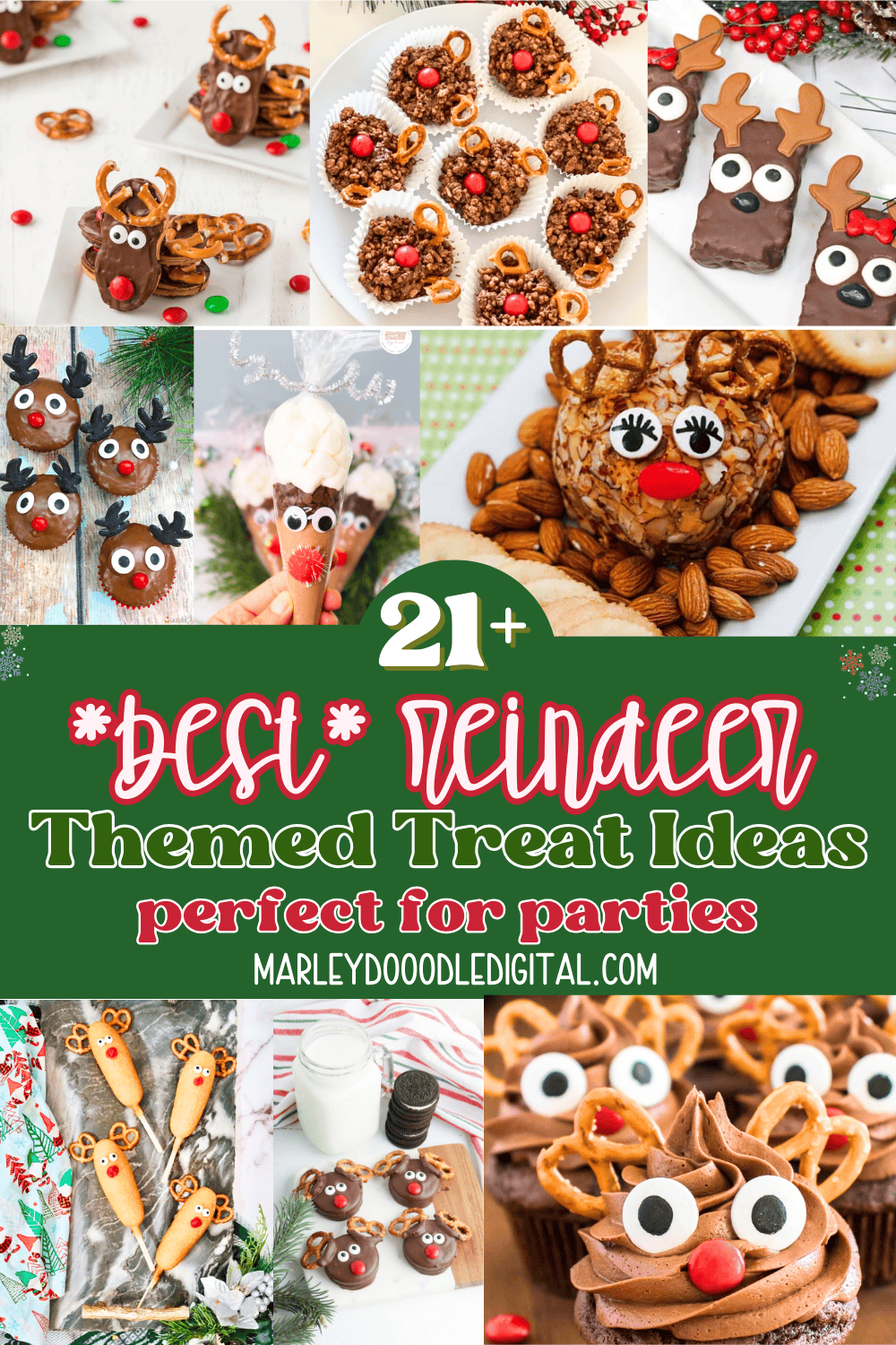 21+ Fun & Festive Reindeer Themed Food Ideas You Have to See! - Marley ...