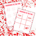 Free Printable Kids Valentines Tic Tac Toe Game (2 Versions!) - Marley ...