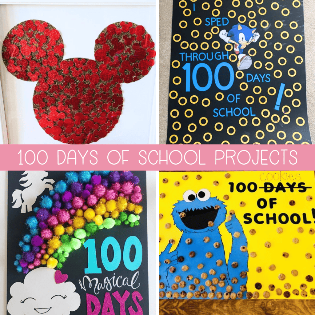 Creative & Fun 100 Days of School Project Ideas - Marley Doodle Digital