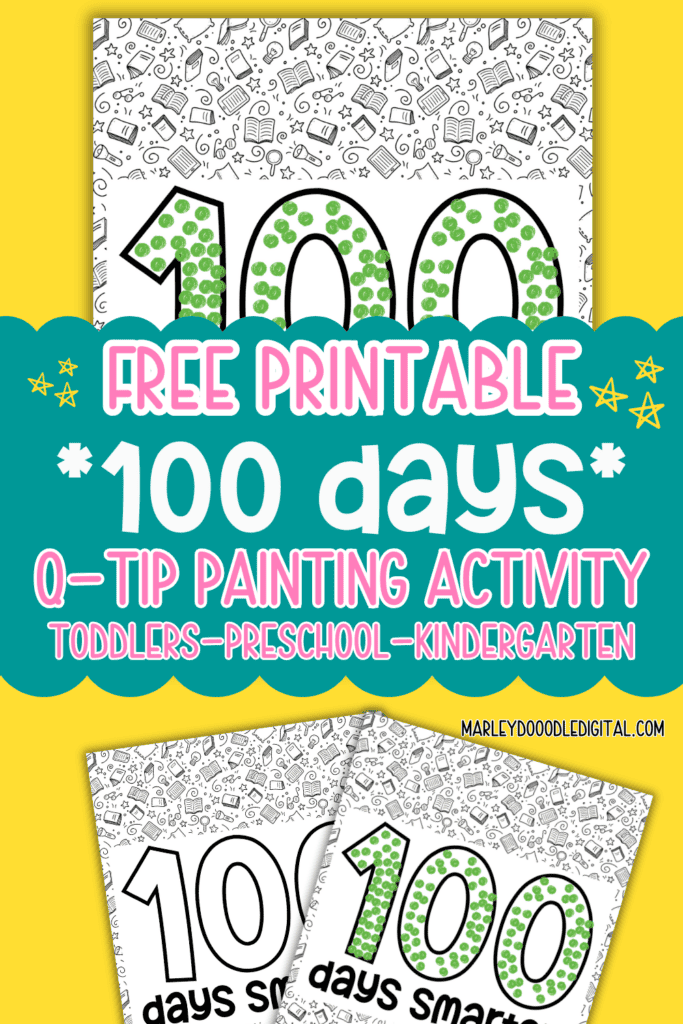 Best 100th Day of School Activities - Marley Doodle Digital