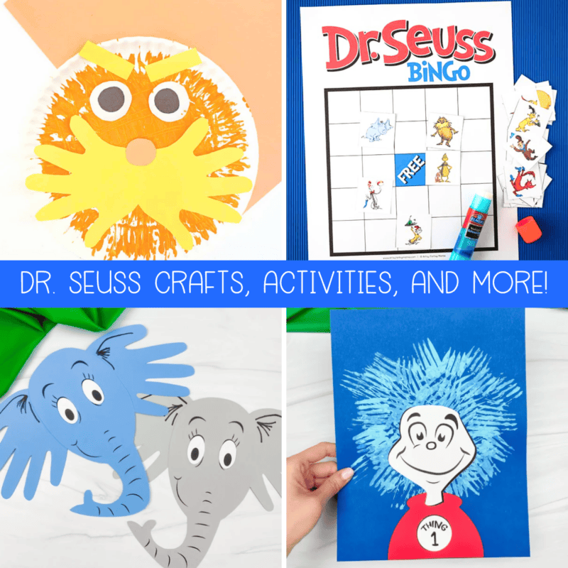 41+ Dr. Seuss Crafts, Activities, and More! - Marley Doodle Digital