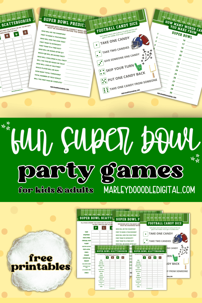 13+ Free Super Bowl Party Games & Activities (Great for Football ...