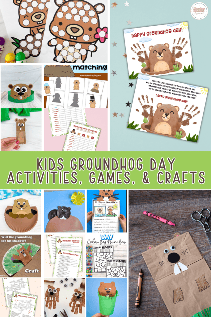 23+ Fun Groundhog Day Activities, Games, and Crafts for Kids! - Marley ...