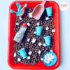 Hot Cocoa Sensory Bin (Easy Winter Toddler Idea!) - Marley Doodle Digital